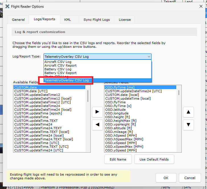 HOW TO: Import DJI flight log data into Telemetry Overlay - Flight ...